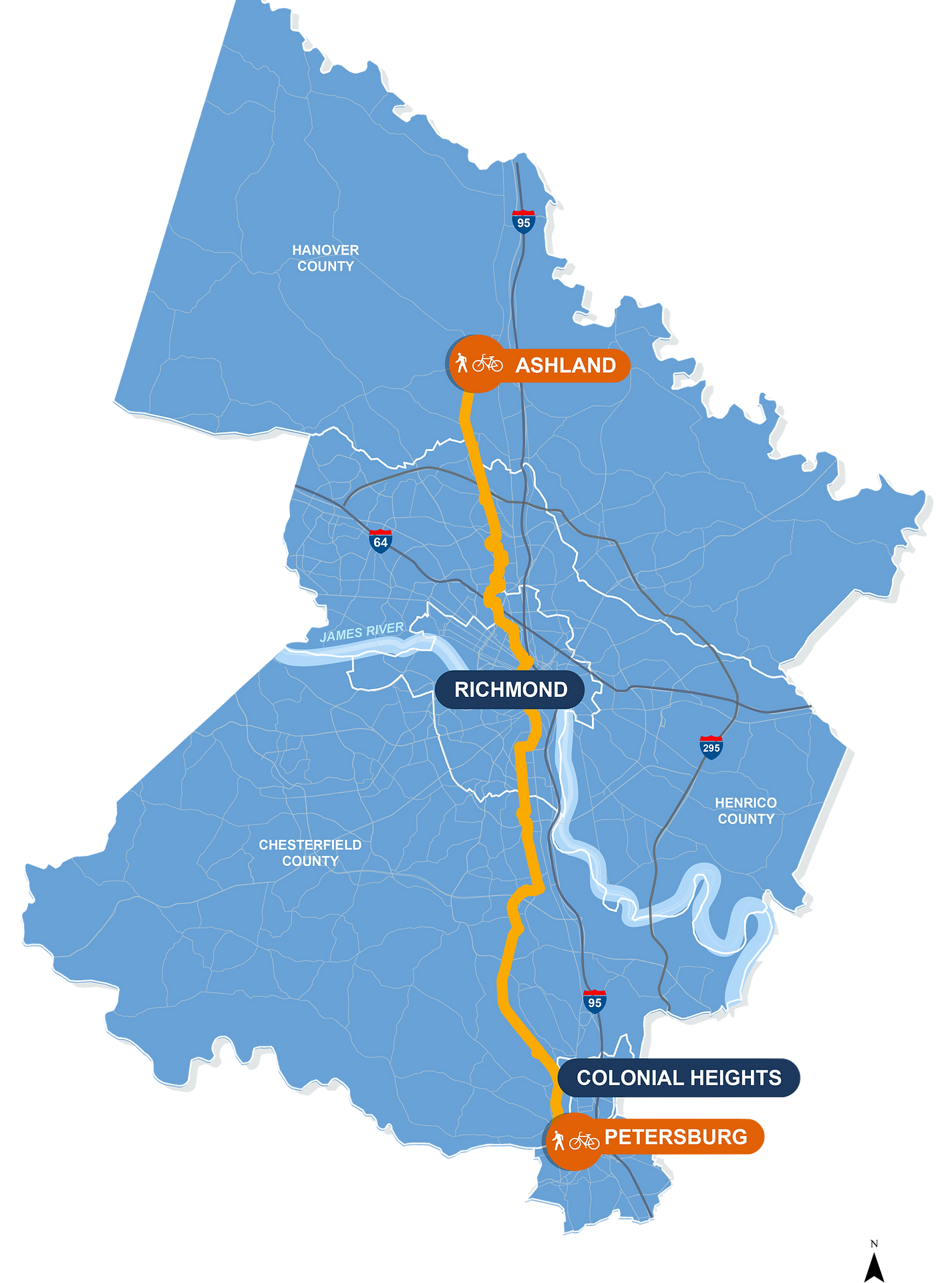 About the Trail - Fall Line