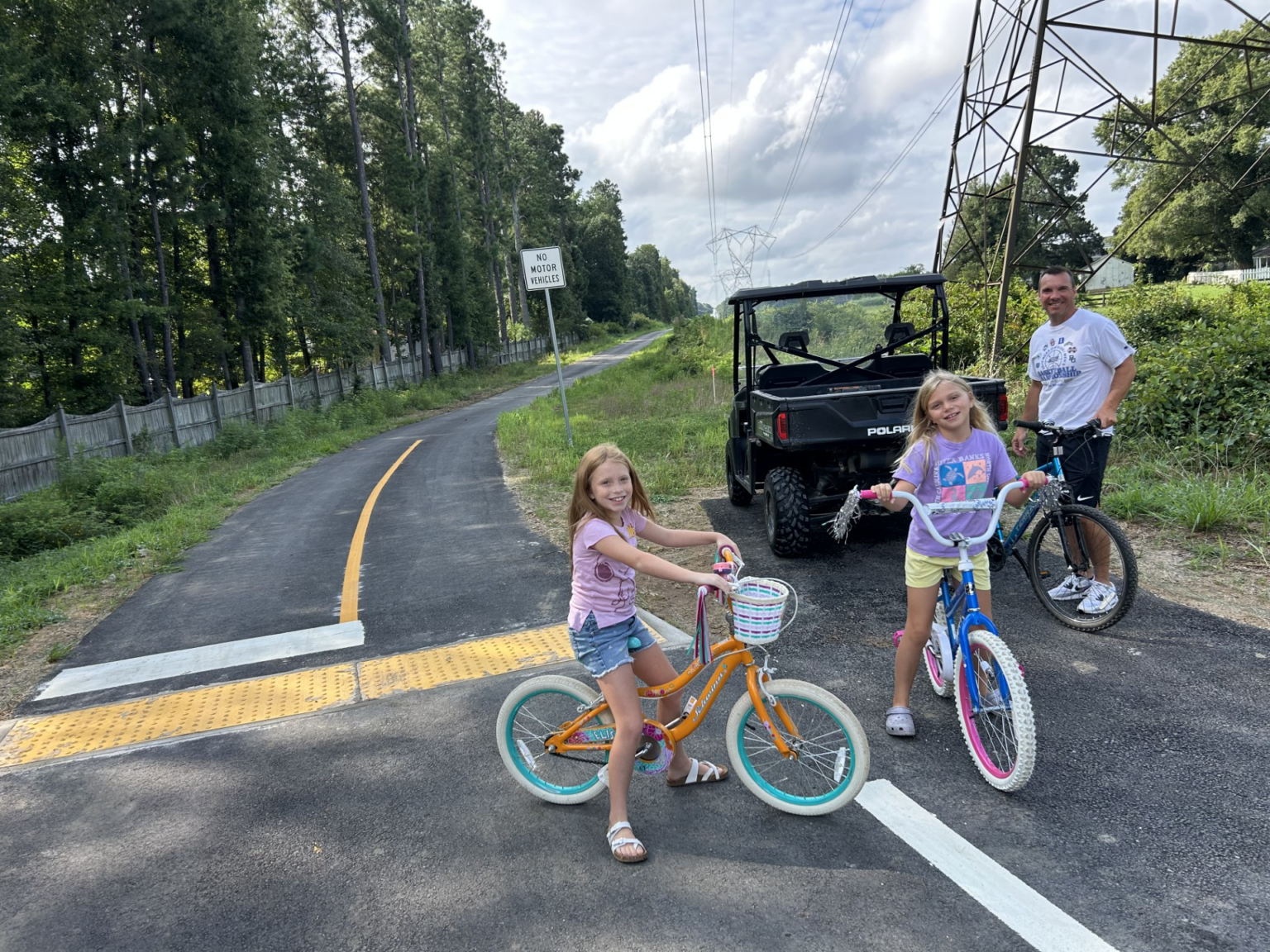 The Ribbon is Cut, and the Trail is OPEN! - Fall Line