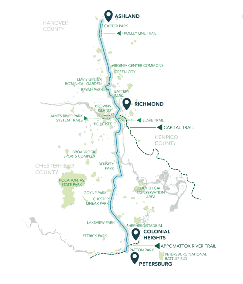 Fall Line - Central Virginia's Transformative Trail